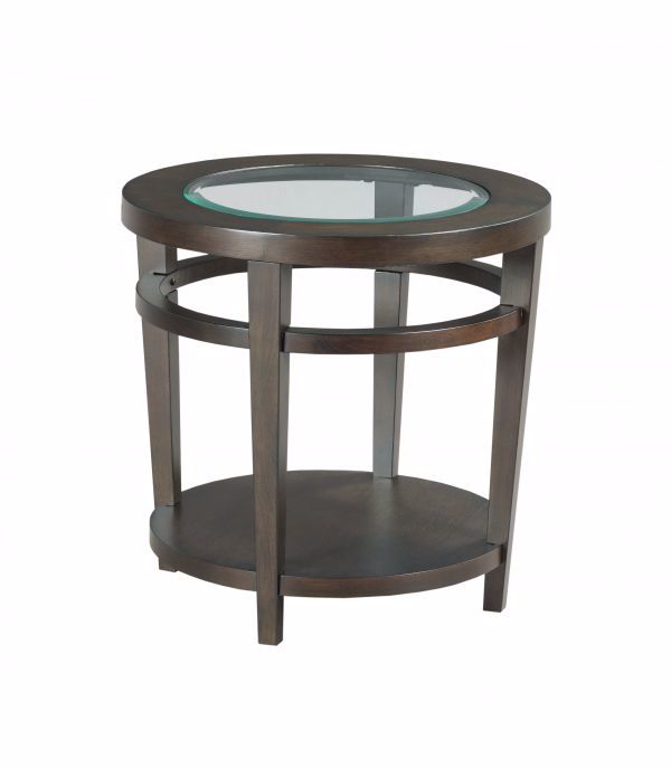 URBANA ROUND END TABLE | Adcock Furniture & Design