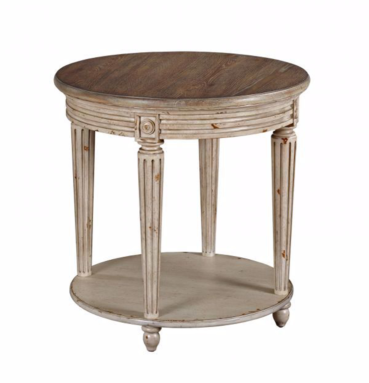 SOUTHBURY ROUND END TABLE | Adcock Furniture & Design
