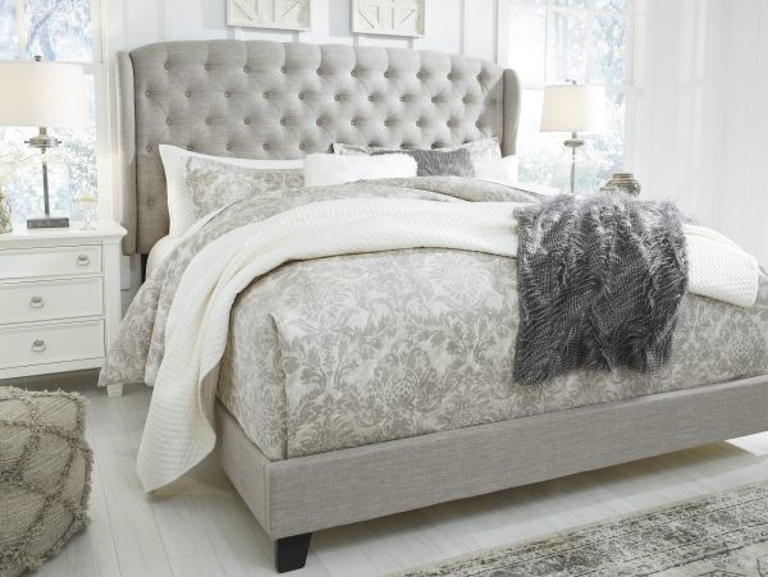 JERARY UPHOLSTERED QUEEN BED | Adcock Furniture & Design