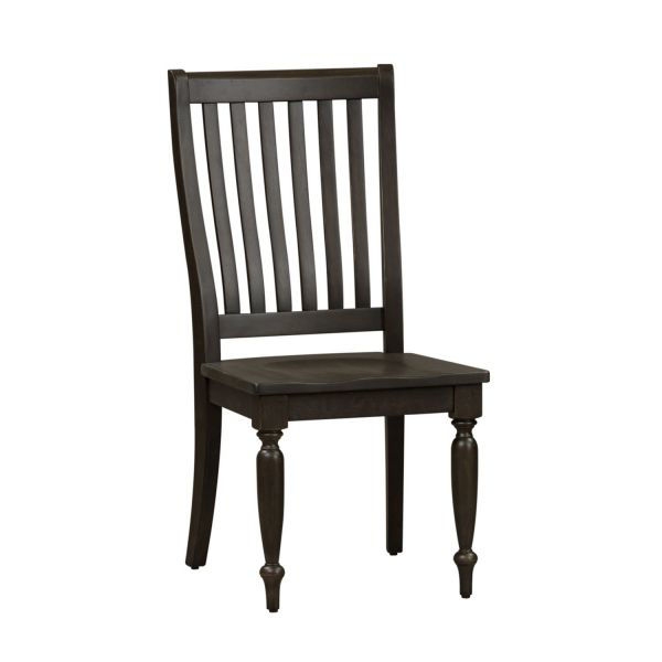 HARVEST HOME SLAT BACK SIDE DINING CHAIR | Adcock Furniture & Design