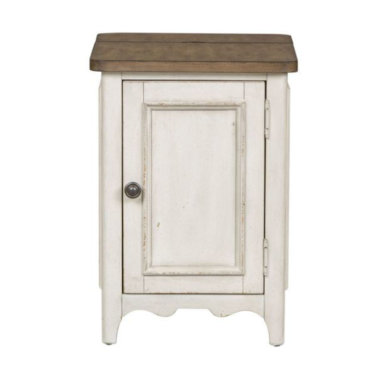 PARISIAN MARKETPLACE DOOR CHAIR SIDE TABLE | Adcock Furniture & Design