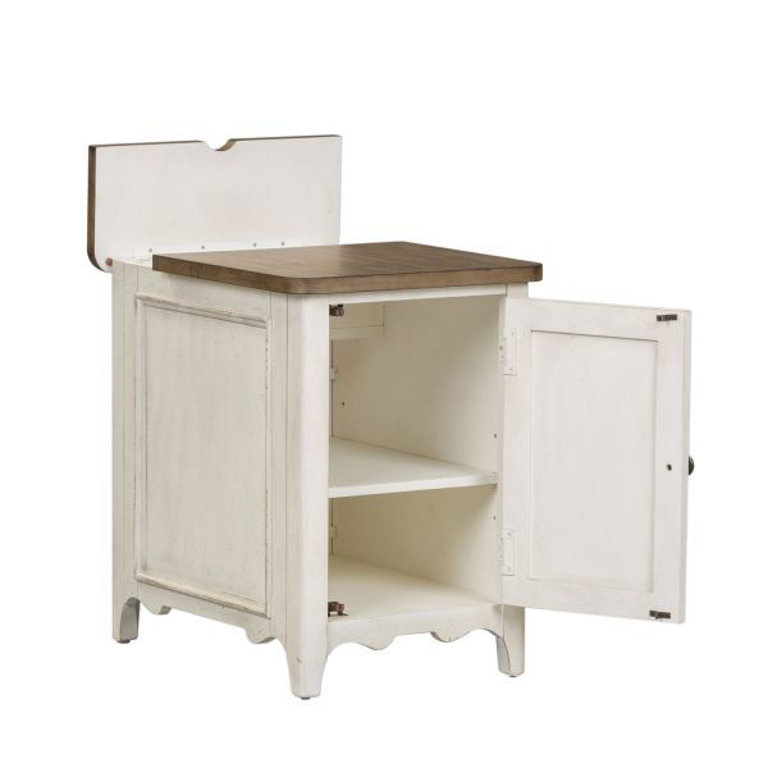 PARISIAN MARKETPLACE DOOR CHAIR SIDE TABLE | Adcock Furniture & Design