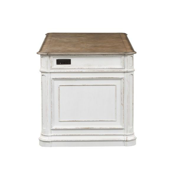 MAGNOLIA MANOR JR. EXECUTIVE DESK | Adcock Furniture & Design