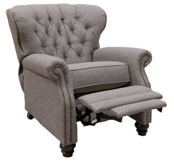TUFTED PRESSBACK RECLINER | Adcock Furniture & Design