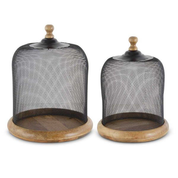 BLACK MESH DOME SET | Adcock Furniture & Design