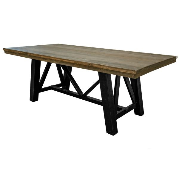 LOFT BROWN DINING TABLE | Adcock Furniture & Design