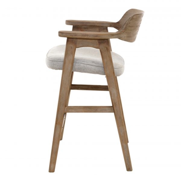 WAGNER GREY COUNTER CHAIR | Adcock Furniture & Design