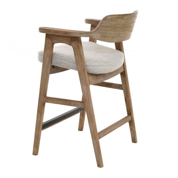 WAGNER GREY COUNTER CHAIR | Adcock Furniture & Design