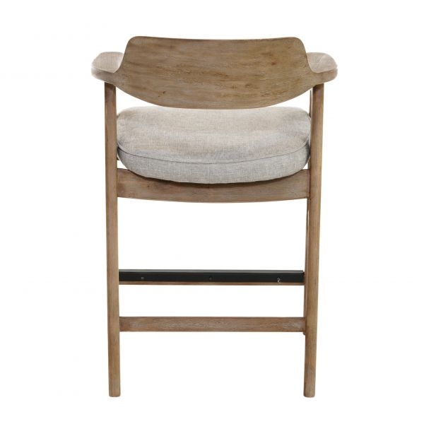 WAGNER GREY COUNTER CHAIR | Adcock Furniture & Design