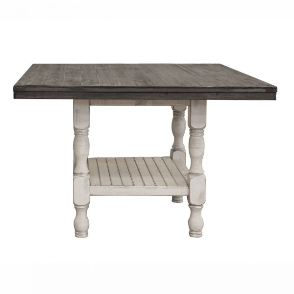 STONE SQUARE COUNTER DINING TABLE | Adcock Furniture & Design