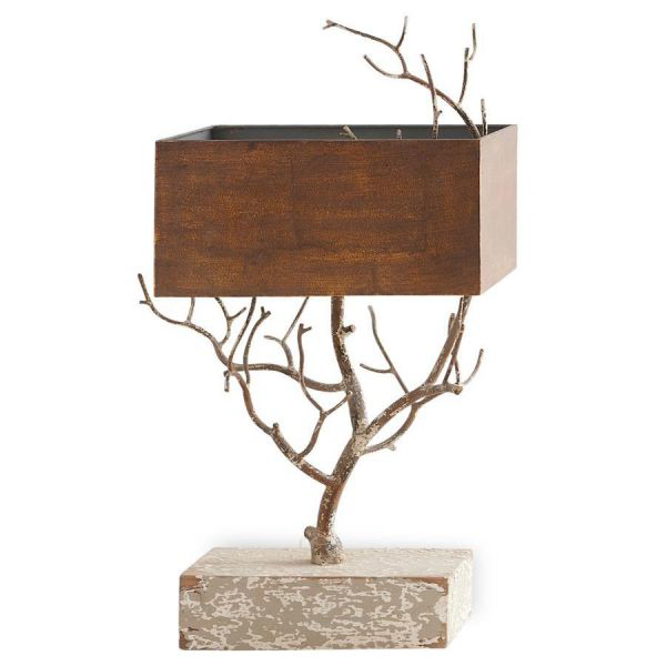 RUSTIC TREE LAMP | Adcock Furniture & Design