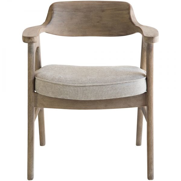 WAGNER NATURAL ARM DINING CHAIR | Adcock Furniture & Design