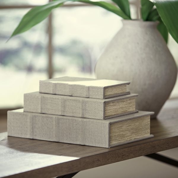 JOLINA LINEN BOXES | Adcock Furniture & Design