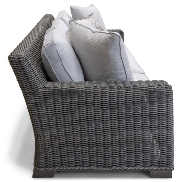 RUSTIC WOVEN OUTDOOR SOFA | Adcock Furniture & Design