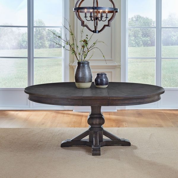 PARADISE VALLEY PEDESTAL TABLE | Adcock Furniture & Design