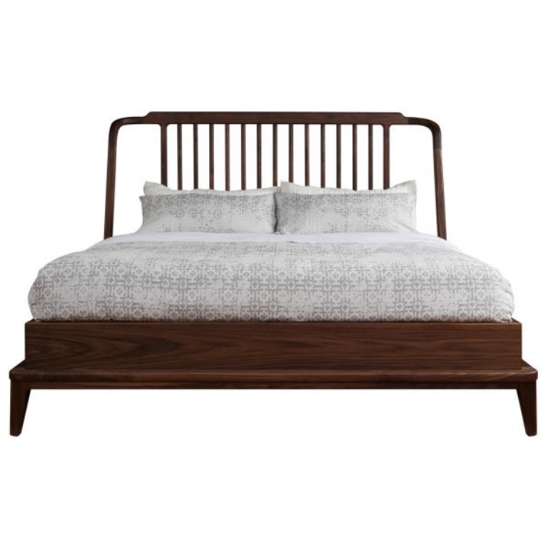 WALNUT GROVE KING SPINDLE BED | Adcock Furniture & Design