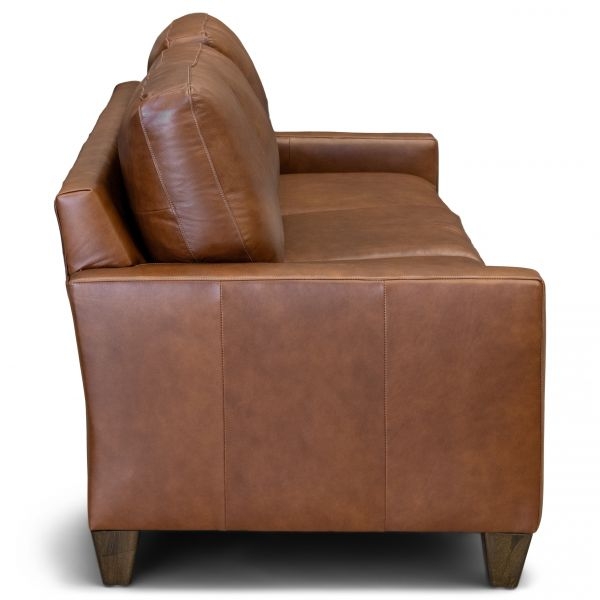 BENCHMADE CUSTOM LEATHER SOFA | Adcock Furniture & Design