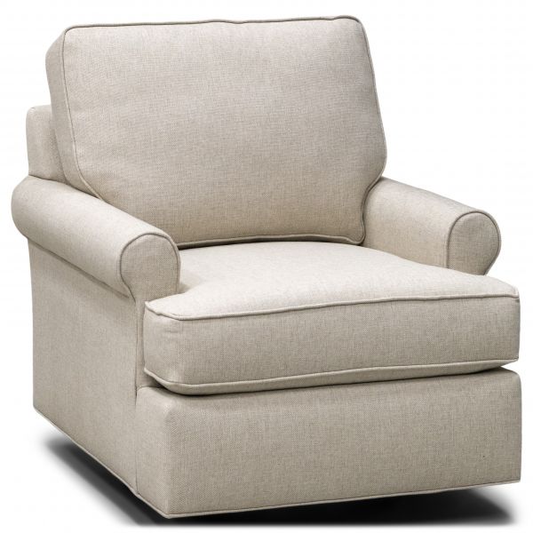 BENCHMADE CUSTOM SWIVEL CHAIR | Adcock Furniture & Design