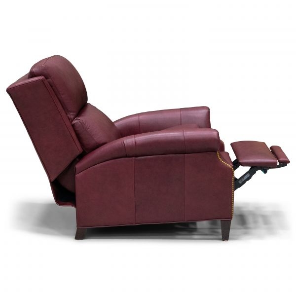 STILLWELL BURGUNDY RECLINER | Adcock Furniture & Design