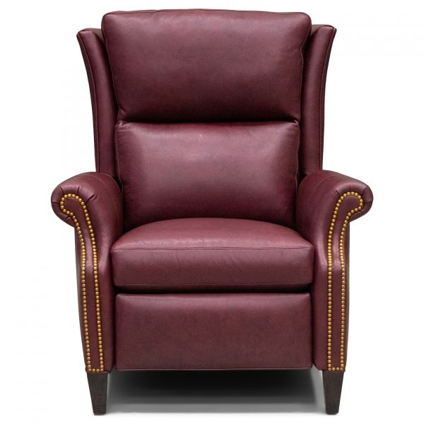STILLWELL BURGUNDY RECLINER | Adcock Furniture & Design