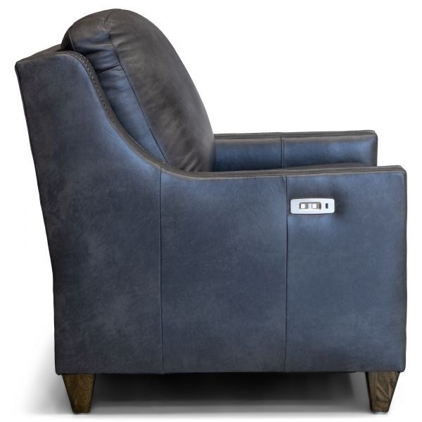 BENCHMADE LEATHER RECLINER | Adcock Furniture & Design