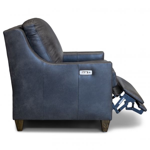 BENCHMADE LEATHER RECLINER | Adcock Furniture & Design