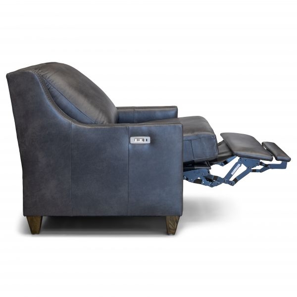 BENCHMADE LEATHER RECLINER | Adcock Furniture & Design