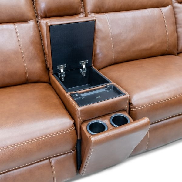 CARAMEL SECTIONAL | Adcock Furniture & Design