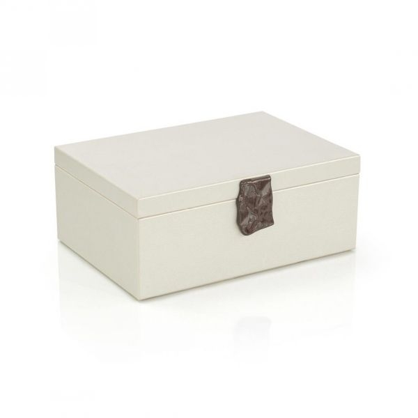 LYNX VEGAN LEATHER LARGE BOX | Adcock Furniture & Design
